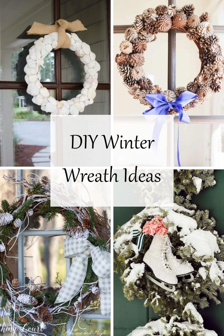 23 Diy Winter Wreath Ideas Winter Wreath Diy Winter Diy Winter Wreath