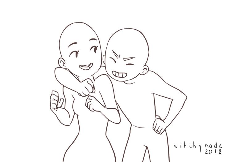 Base 2 Couple By Witchybase On Deviantart Drawing Base Person Drawing Figure Drawing Reference