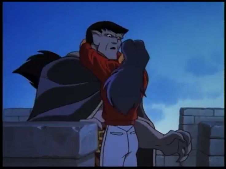 Goliath And Elisa Maza From Disneys Gargoyles Season 2 Episode Hunters Moon Part 3 Gargoyles