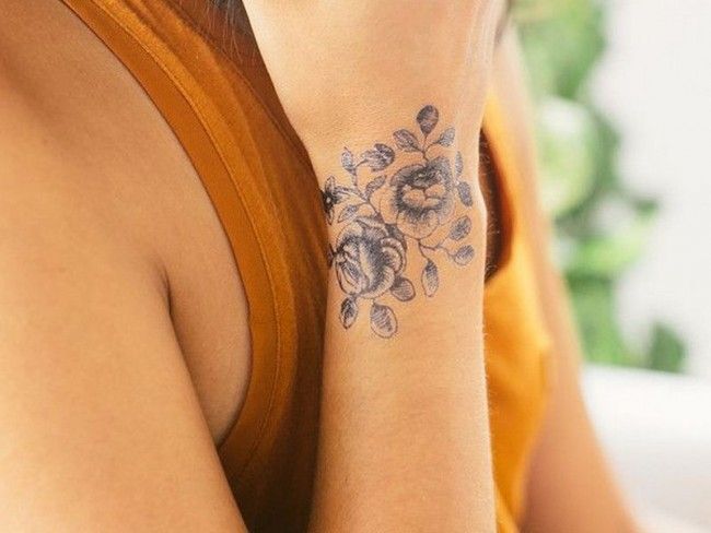 45 Unique Small Wrist Tattoos For Women And Men Simplest To Be Drawn