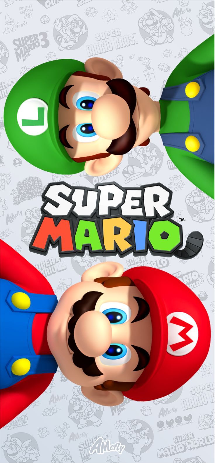 Fondo Para Movil Super Mario Personajes De Juegos Super Mario