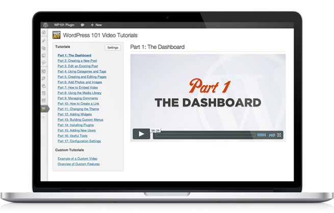 Wp101 Wordpress Tutorial Plugin Wordpress Wordpressthemes Wordpresstips Wordpress Tutorials