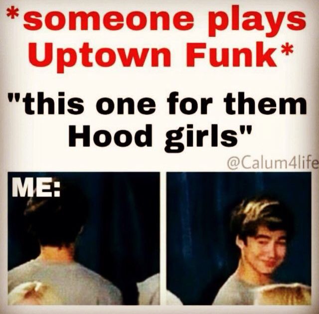 A Poster With The Caption Someone Plays Uptown Punk This One For Them Hood Girls