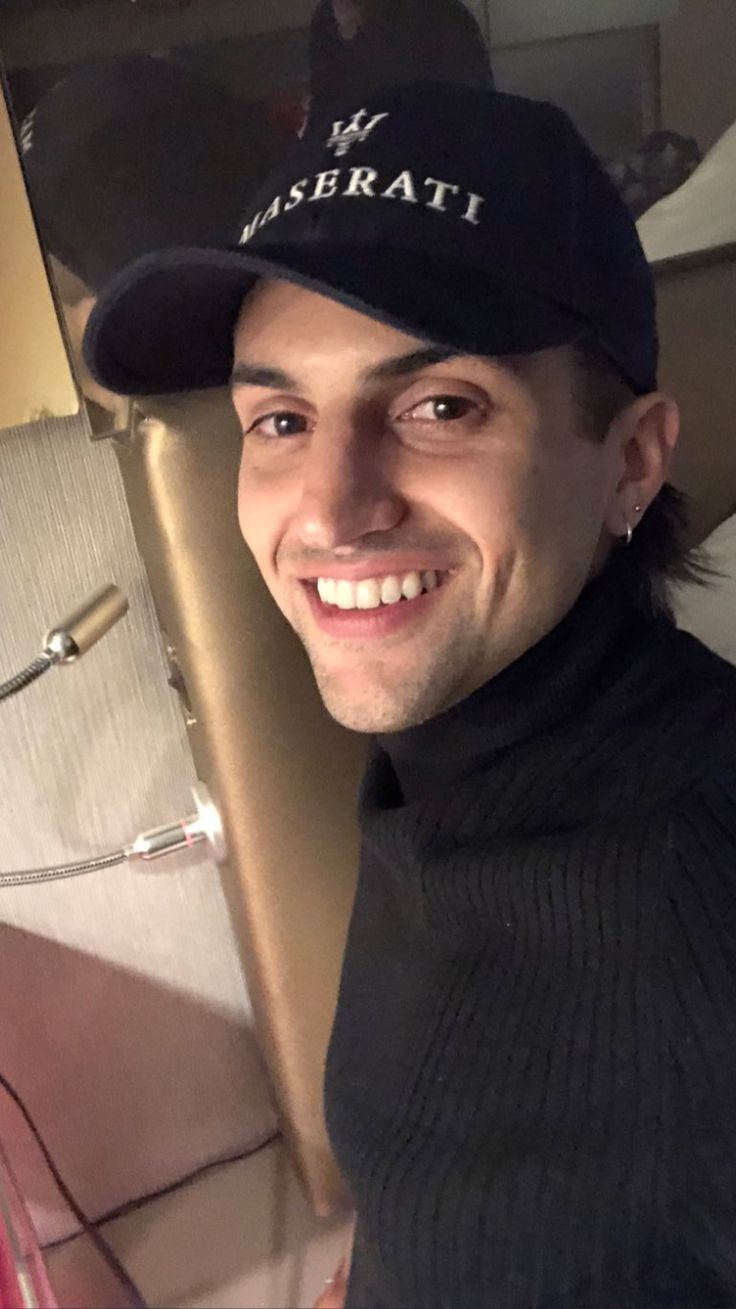 Pin By Alice On The God Tier Mitch Grassi Board Baseball Hats Baseball Mitch Grassi
