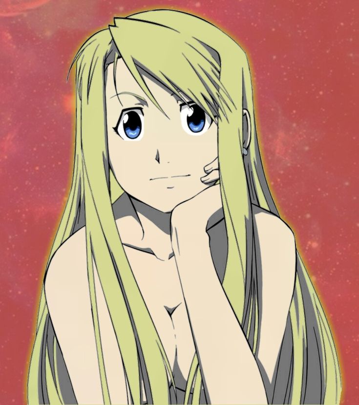 Winry Rockbell Arte De Fã Anime Fullmetal Alchemist