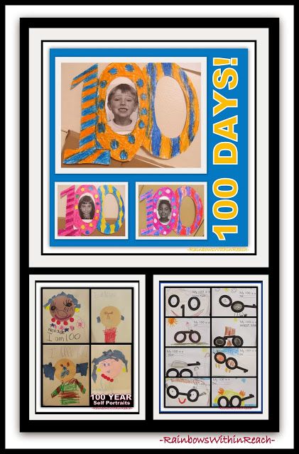 100 Day Party Celebration 100th Day Of School Crafts 100 Day Of