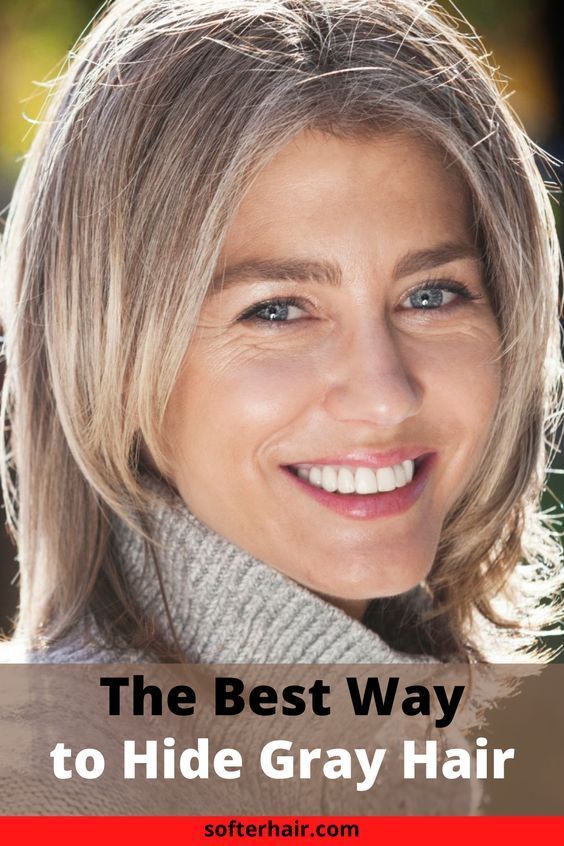 The Best Way To Hide Gray Hair Grey Hair Coverage Dying Gray Hair Grey Blonde Hair
