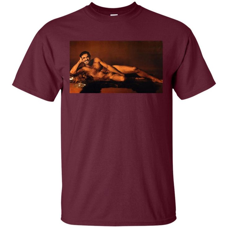 Burt Reynolds Iconic Playgirl Pose On A T Shirt Shirts Supreme Logo Hoodie T Shirt
