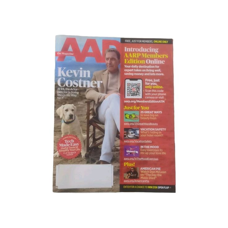 AARP MAGAZINE AUGUST SEPTEMBER 2024 KEVIN COSTNER TECH MADE EASY GUIDE ... AARP MAGAZINE AUGUST SEPTEMBER 2024 KEVIN COSTNER TECH MADE EASY GUIDE ...
