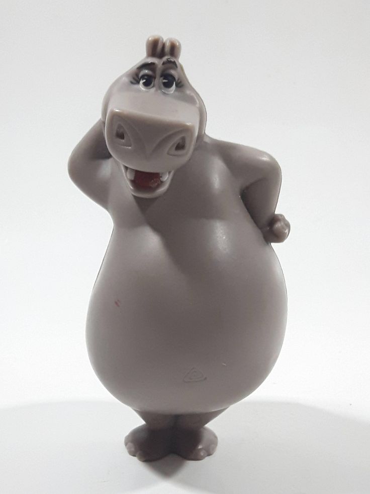 2008 Mcdonalds Dreamworks Madagascar 2 Gloria Hippo Hippopotamus 4