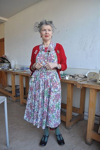 Julie Arkell Granny Chic Fashion Creative Fashion Older Women Fashion