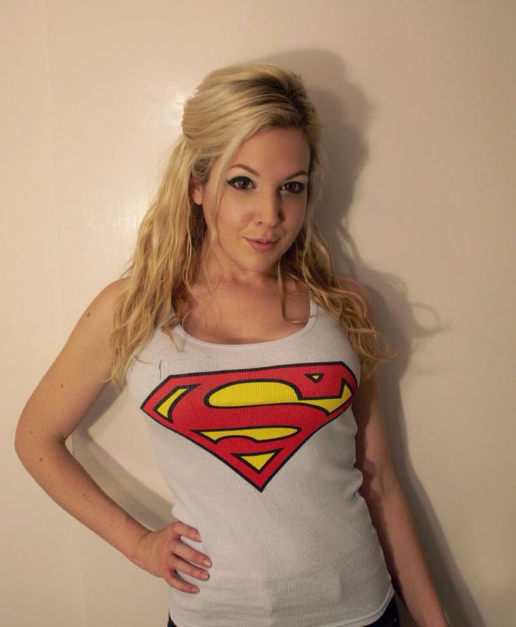 Nicole Marie Jean Superman Girl Casual Cosplay Cosplay