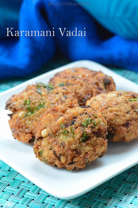 Karamani Vadai Recipe Black Eyed Peas Vada — Spiceindiaonline Indian Food Recipes Tea Time