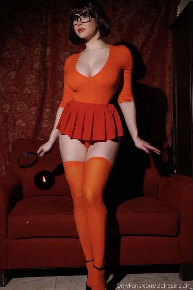 Jinkies Another Velma But This Time Its Claire Sinclair Cosplaygirls Cosplay Woman