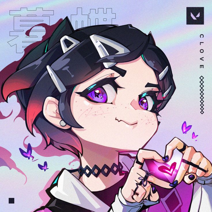 New Agent Clove 🦋 Valorant Fanart Yu Zhang In 2024