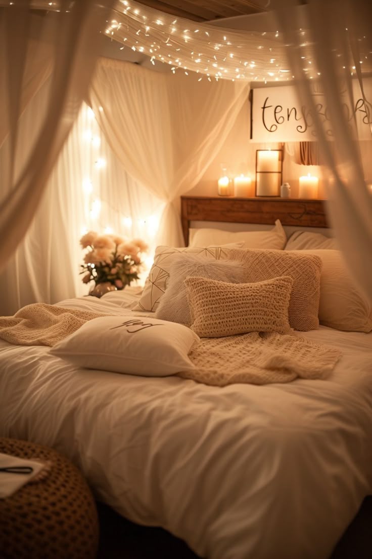 Romantic Bedroom Decor Ideas Slaapkamerideeën Interieur Kamer Inspo