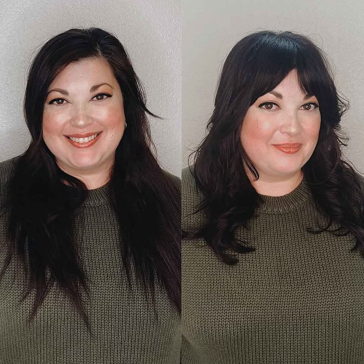 22 Most Flattering Haircuts For Double Chins Hairstyles For Fat Faces Hairstyle For Chubby