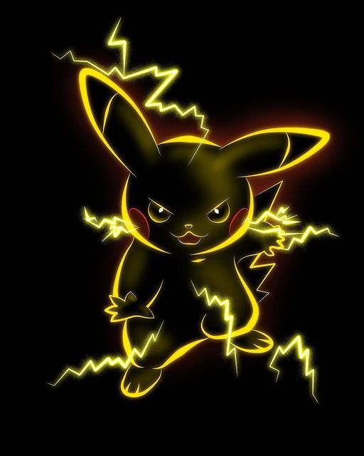 Neon Gaming Artist On Instagram We Had A Happy Pikachu Now Heres A