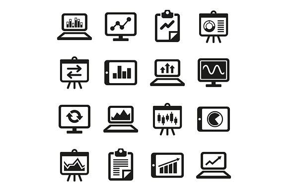 Diagram and Graphs Icons Set. Infographic Templates Business Brochure ... Diagram and Graphs Icons Set. Infographic Templates Business Brochure ...