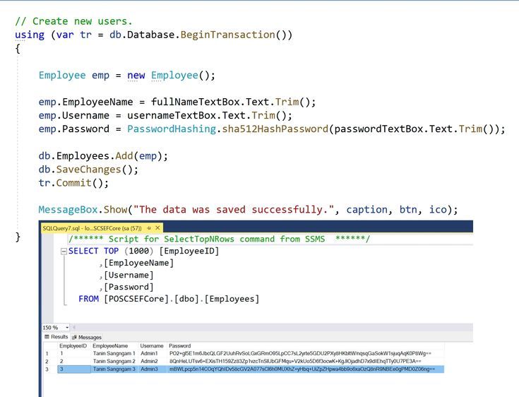 C Login And Register With Hashed Passwords Net 6