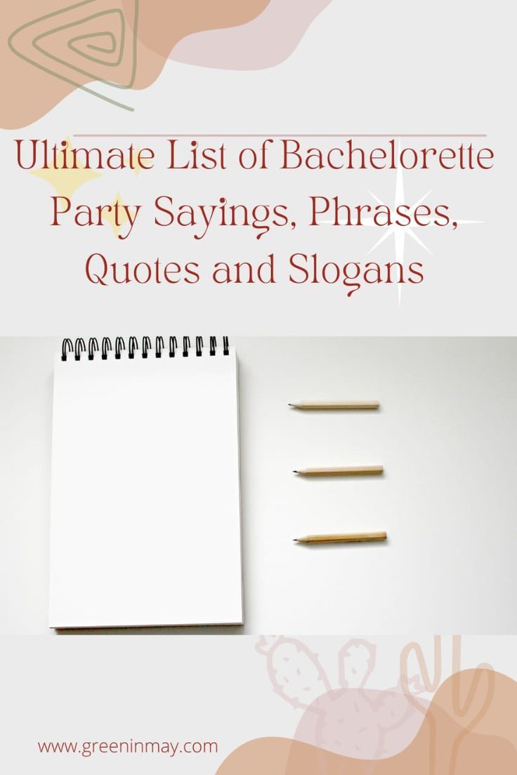 The Ultimate List Of Bachelor Party Sayings Phrases Quotes And