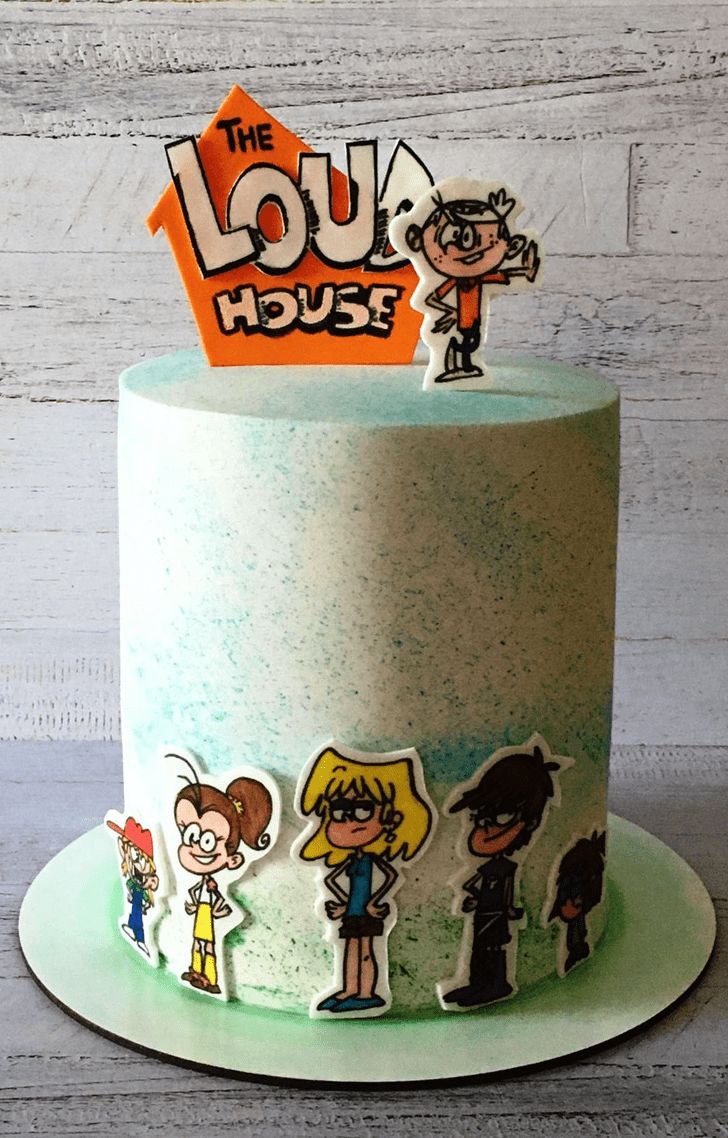 The Loud House Theme Cake Ideas Images Birthday Cake Pictures In 2022 Image Birthday Cake