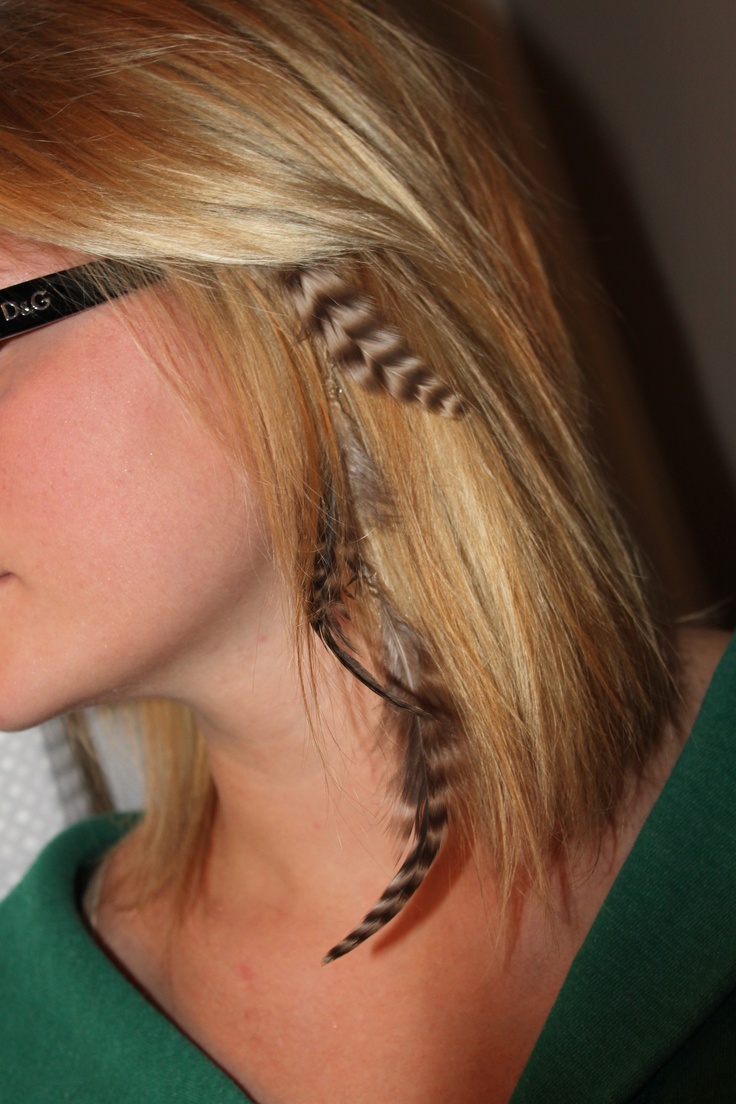 Hair Feathers Feathered Hairstyles Hair Hair Wrap