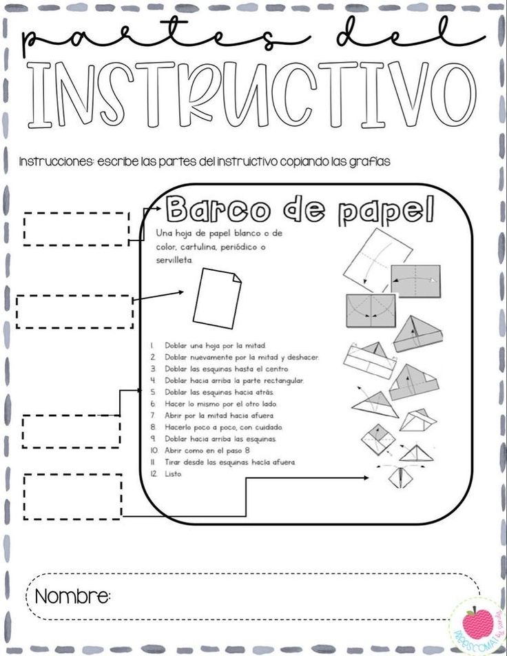 Pin De ๐บ๐๐พ๐นโฏโฏ๐บ En Portadores De Texto ๏ธ Texto Instructivo Para Niรฑos Portadores De Texto