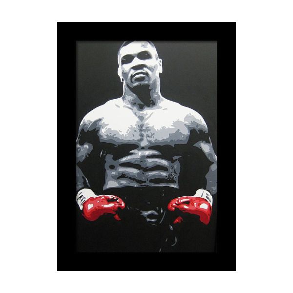 Mike Tyson 10 Framed Print By Geo Thomson Framed Prints Mike Tyson