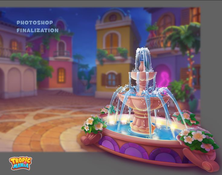 Fountains, choice of three, Elena Shevchenko in 2025 | Casual art, Game ... Fountains, choice of three, Elena Shevchenko in 2025 | Casual art, Game ...