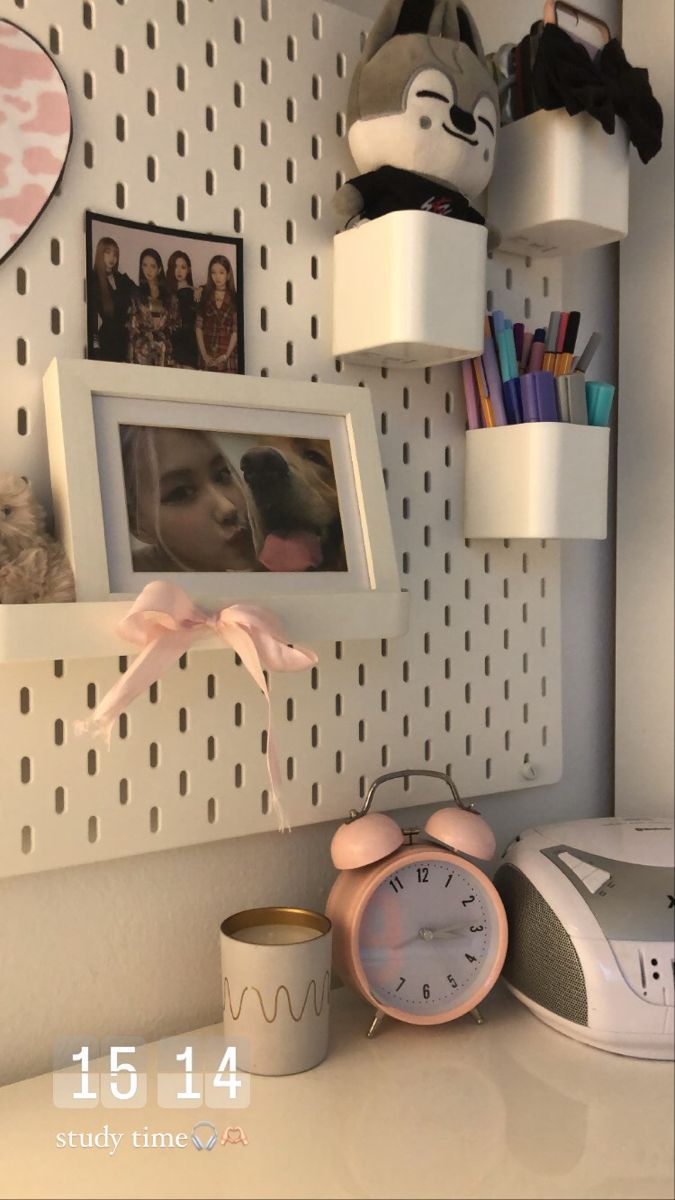 Coquette Room Desk Decor