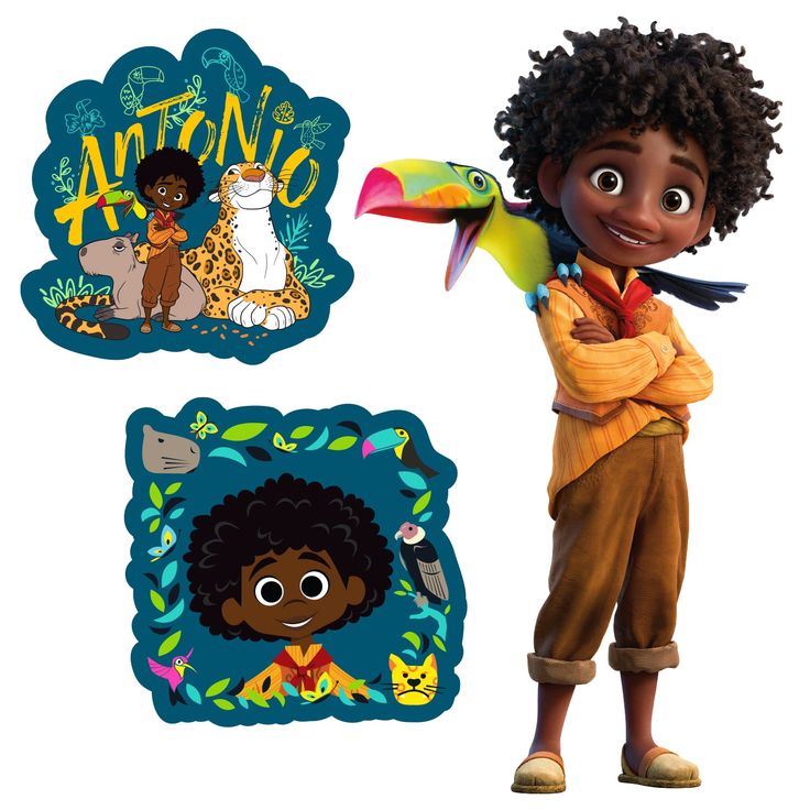 Encanto Antonio Realbig Officially Licensed Disney Removable Adhesi Encanto Disney