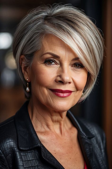 25 Gorgeous Short Haircuts for Women Over 60 This Year ... 25 Gorgeous Short Haircuts for Women Over 60 This Year ...