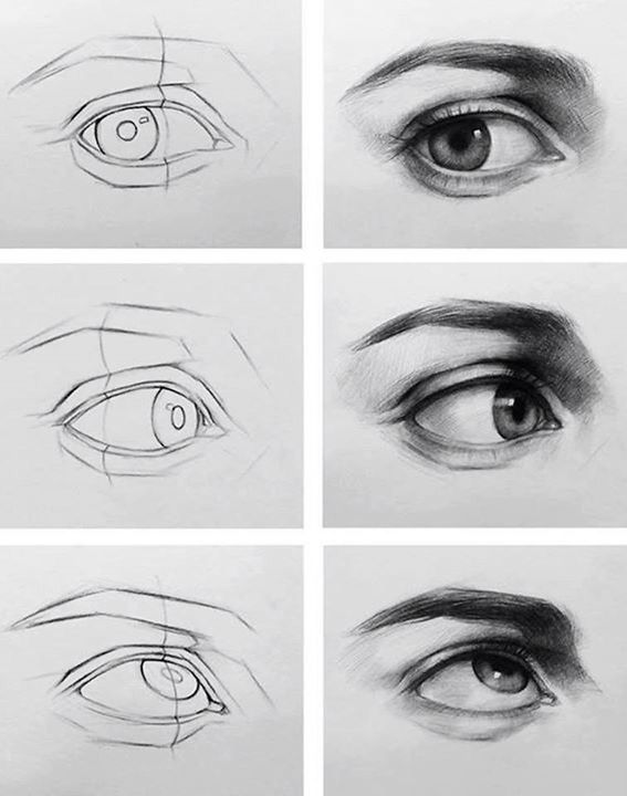 Pin De Zam En Draw Técnica Artística Dibujos De Ojos Producción Artística
