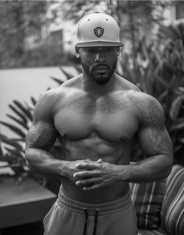 Shirtless Love Fine Black Men Tattoo Inspiration Men Alpha Male Melanin Muscles Health And