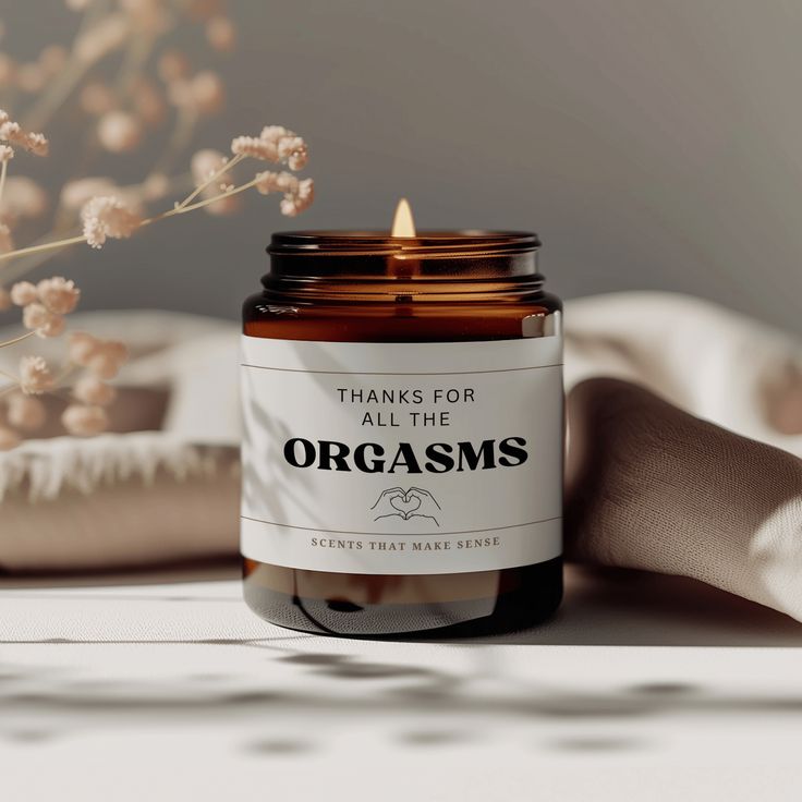 Orgasms Candle Thank You T For Him Unique Presents Birthday Presents For Girlfriend