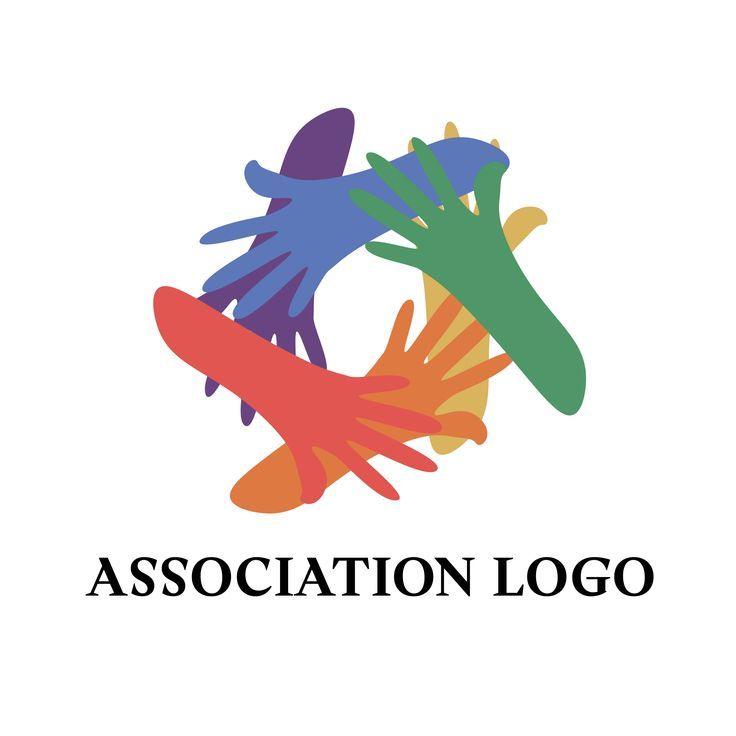 Teamwork Community Logo Design Vector Adoption Stock Vector Royalty