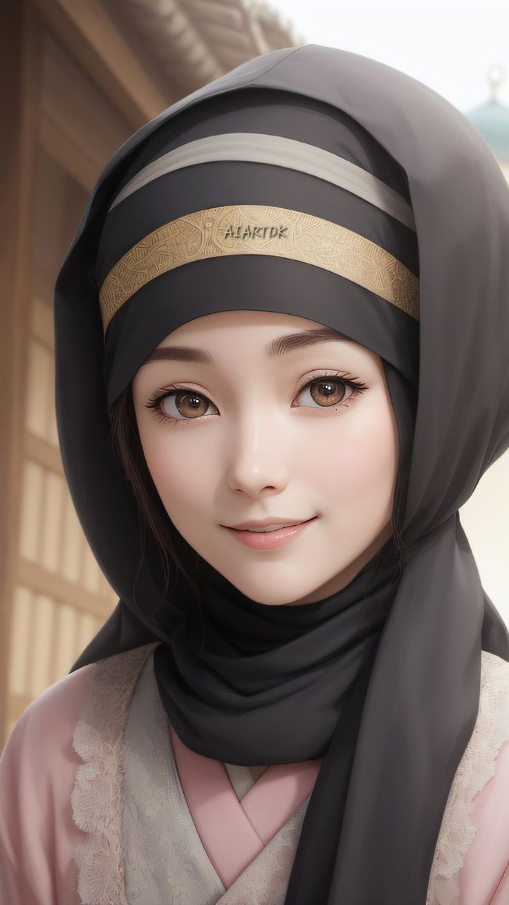 Hijab Muslims Beautiful Girl Fashion Model Ai Hijab Muslims Dress Mosque Modern Muslims