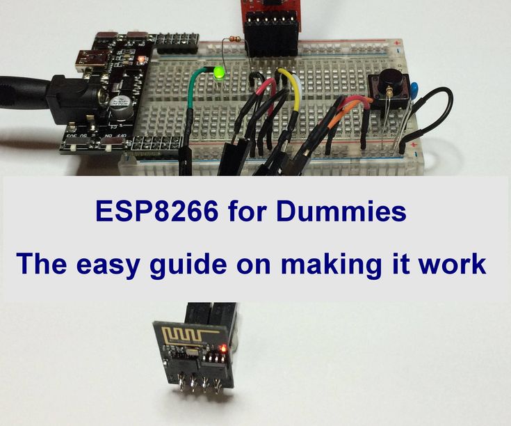 Esp8266 Wifi Module For Dummies Arduino Projects Arduino Wifi