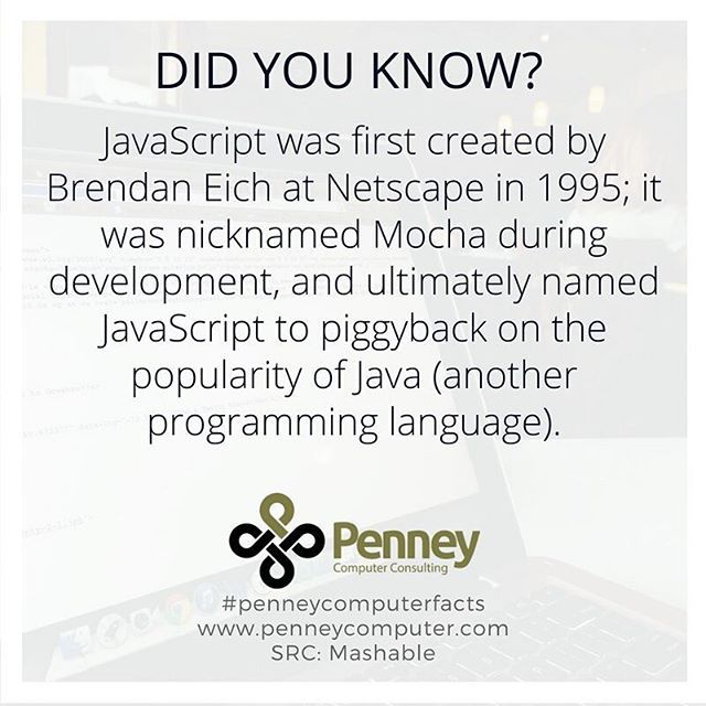 Javascript history | Managed it services, Did you know, Javascript Javascript history | Managed it services, Did you know, Javascript