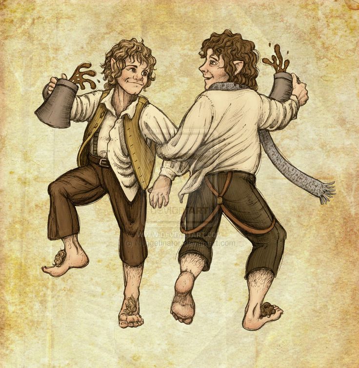Meridoc Brandybuck And Peregrin Took Merry And Pippin Merry And