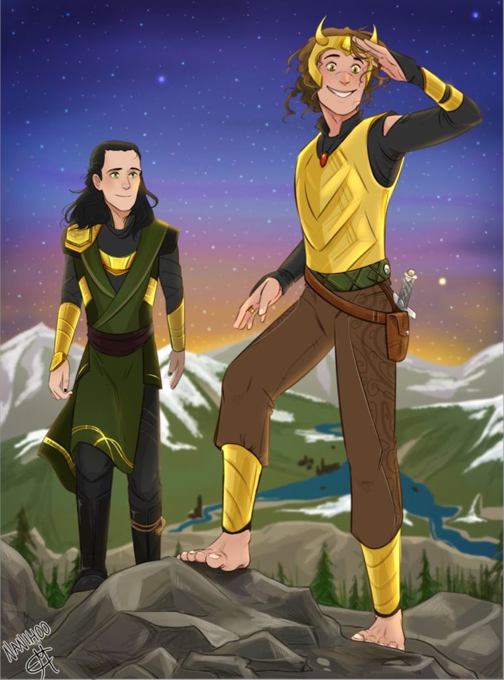 Commission For Becky 2 Loki Thor Loki And Sigyn Loki