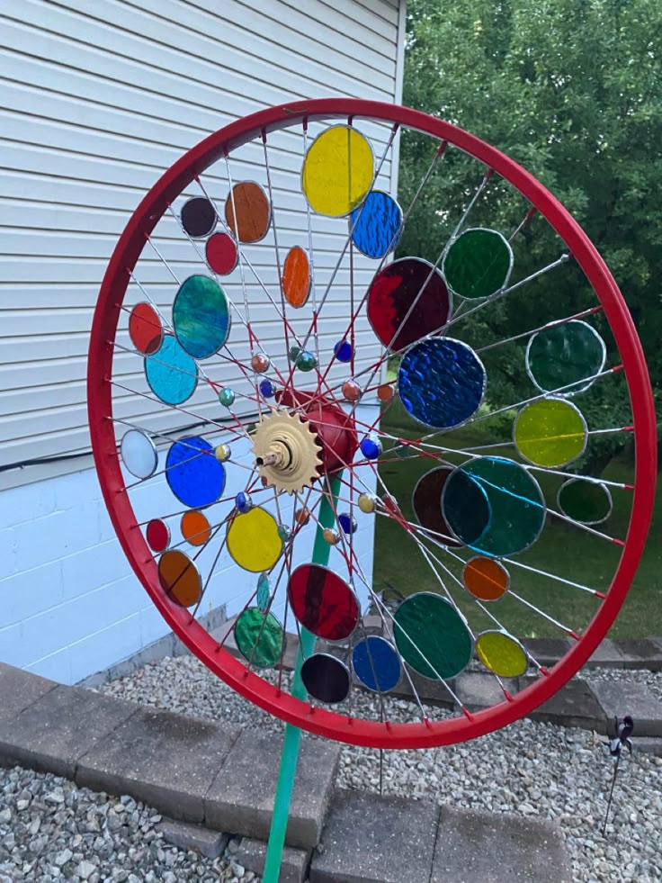 Stained Glass Yard Art Stained Glass Art Stained Glass Crafts Stained Glass Diy