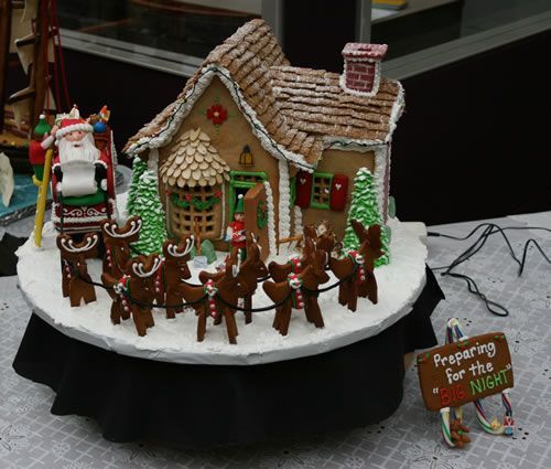 Santas Workshop Gingerbread House Template You Will Never Believe