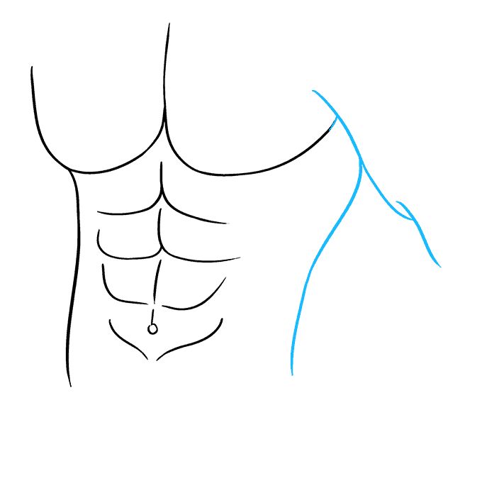 How To Draw Abs Really Easy Drawing Tutorial How To Draw Abs Drawing Tutorial Easy Easy
