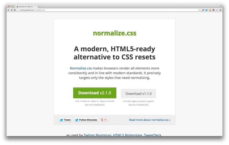 Normalizecss Make Browsers Render All Elements More Consistently