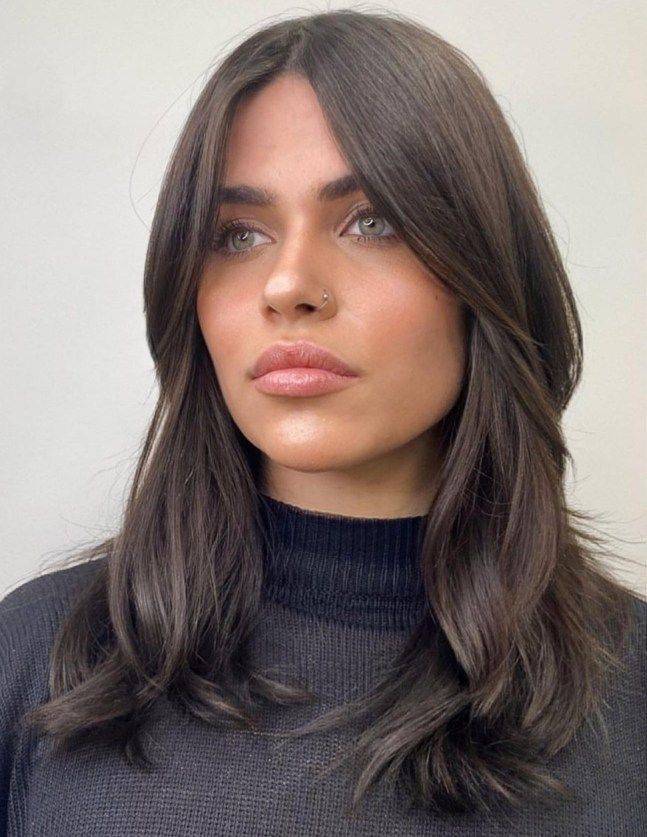 30 Trendy Curtain Bangs Youll Be Seeing Everywhere In 2024 Straight
