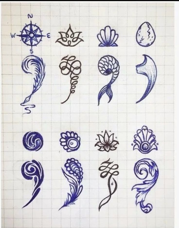 Pin By Kelly L On Semicolons Mermaid Tattoos Unique Tattoos Tattoos