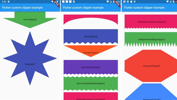 Flutter Custom Clippers to help you Achieve various Custom Shapes ... Flutter Custom Clippers to help you Achieve various Custom Shapes ...