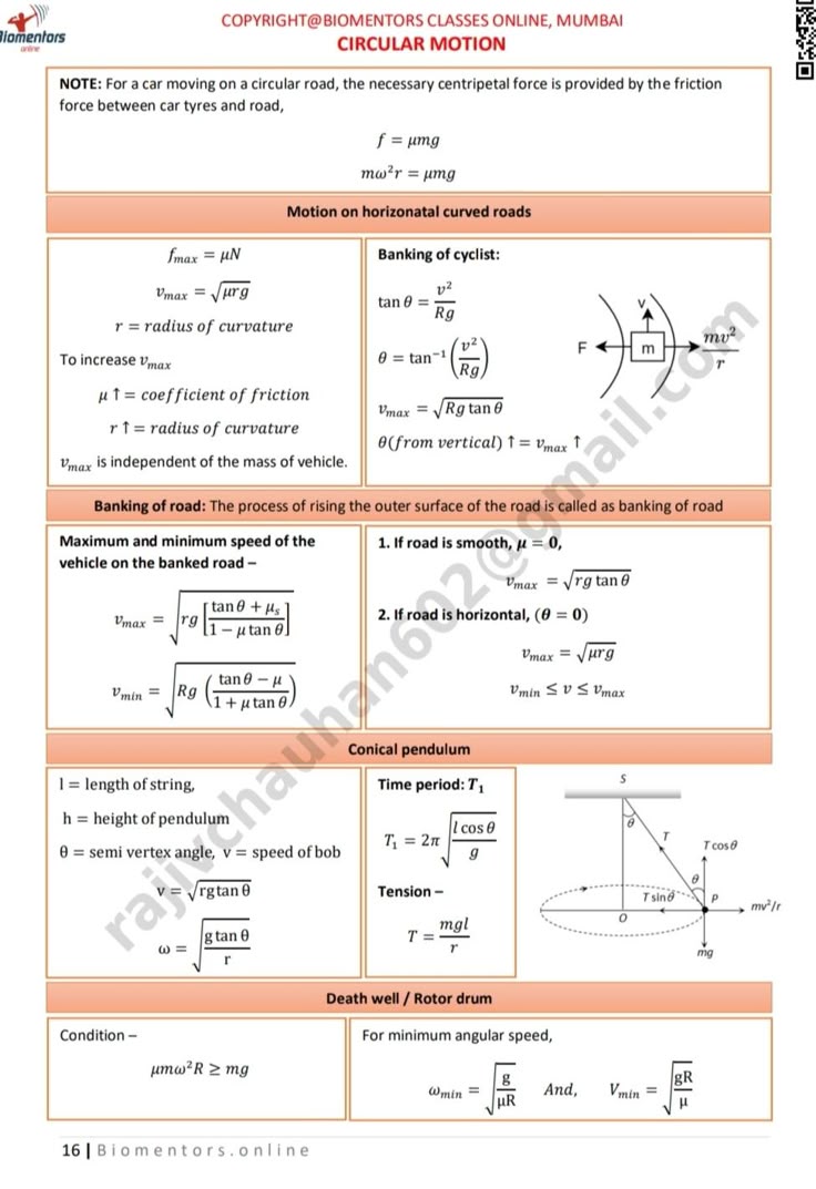 Formula: Circular Motion (2) | Physics notes, Learn physics, Physics ... Formula: Circular Motion (2) | Physics notes, Learn physics, Physics ...